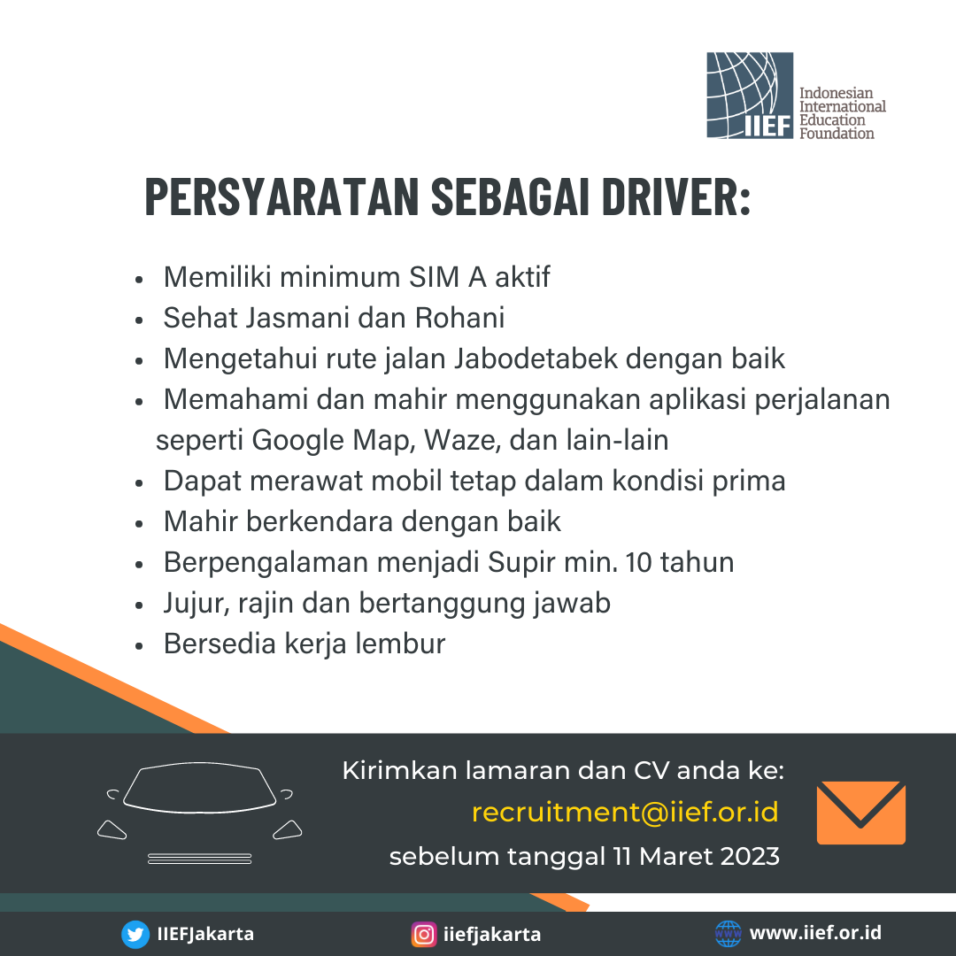 Driver – IIEF