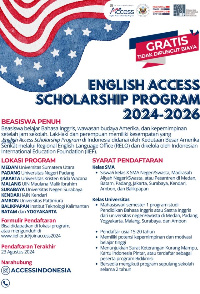 Preliminary Application – Access Indonesia 2024 – IIEF